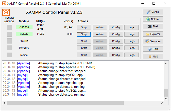 Modul IOT, Tutorial Koneksi PHP ke Database MySQL - Mikrokontroler dan Cloud