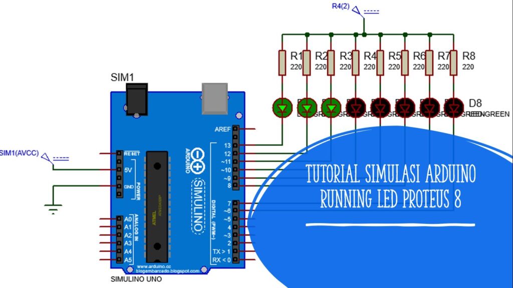 Tinkercad Arduino Membuat Simulasi Kontrol Motor DC L293D
