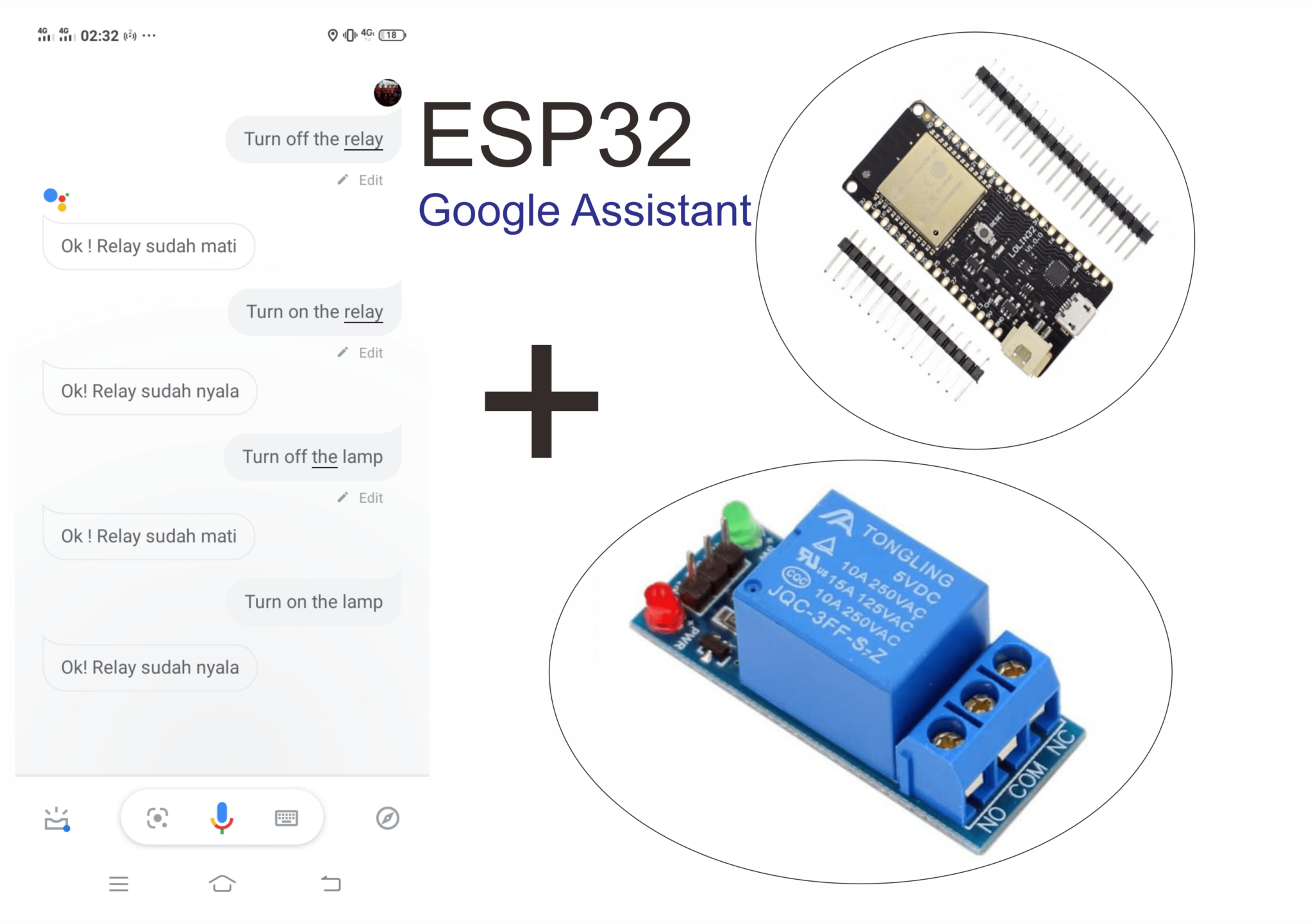 ESP32 google assistant Archives - Mikrokontroler dan Cloud