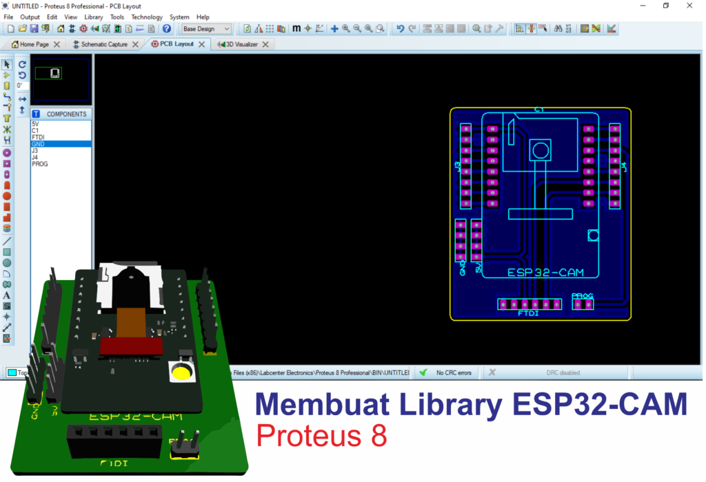 eagle library esp32 Archives - Mikrokontroler dan Cloud