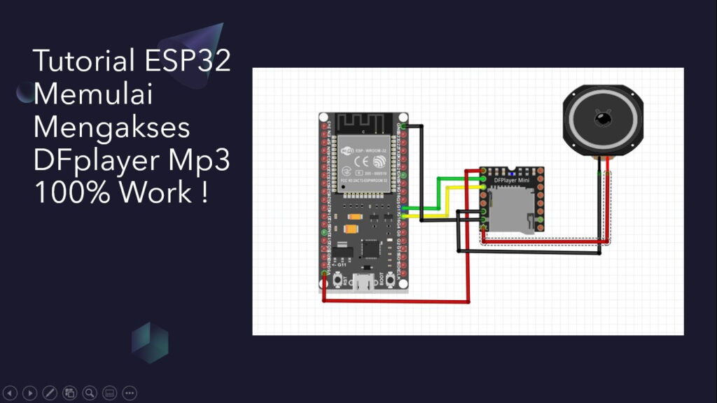 Tutorial ESP32 Memulai Mengakses DFplayer Mp3 100% Work ! - Mikrokontroler dan Cloud