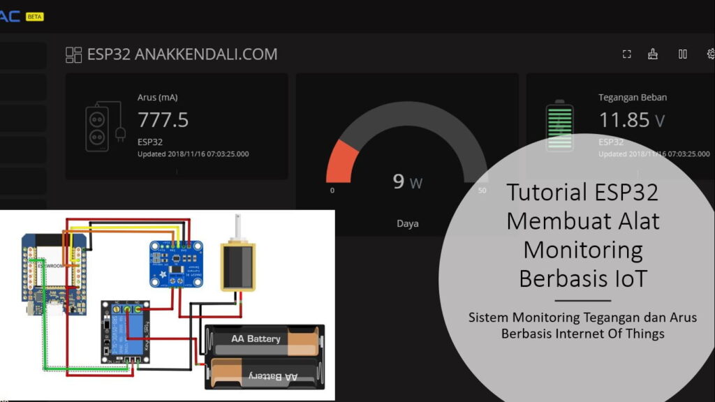 Monitoring Arus dan Tegangan Berbasis IoT Archives - Mikrokontroler dan ...