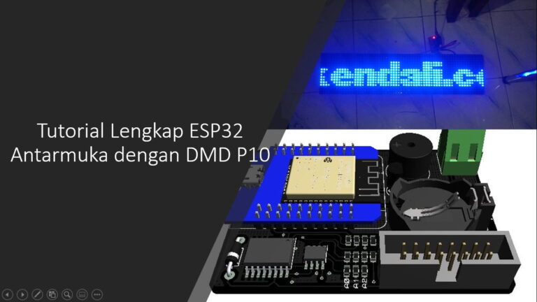 Tutorial ESP32 Mengakses Sensor DHT21
