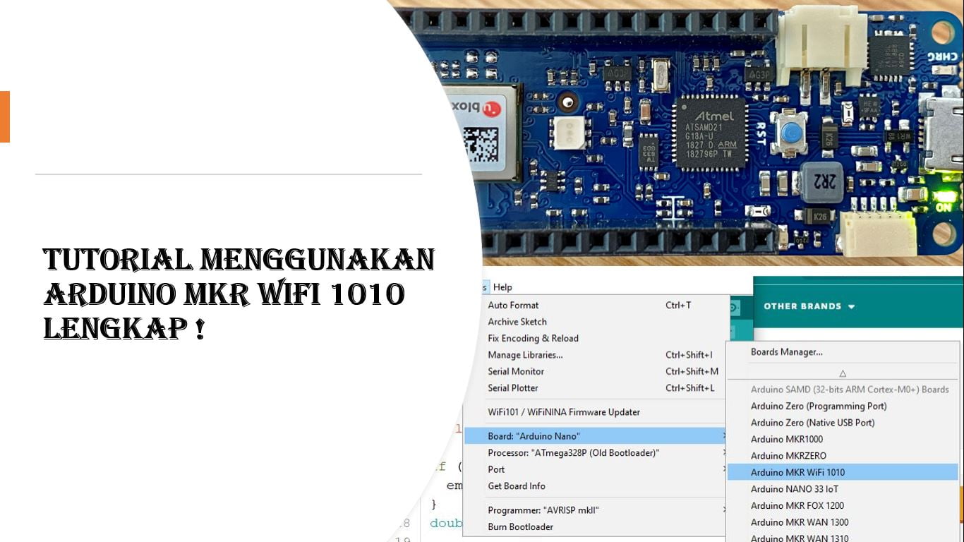 Tutorial Menggunakan Arduino Mkr Wifi 1010 Lengkap
