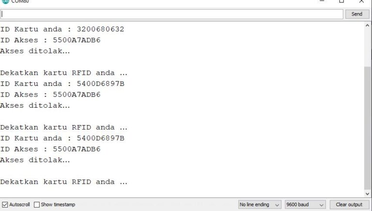 Tutorial ESP32 Mengakses RFID RDM6300 125Khz - Mikrokontroler dan Cloud