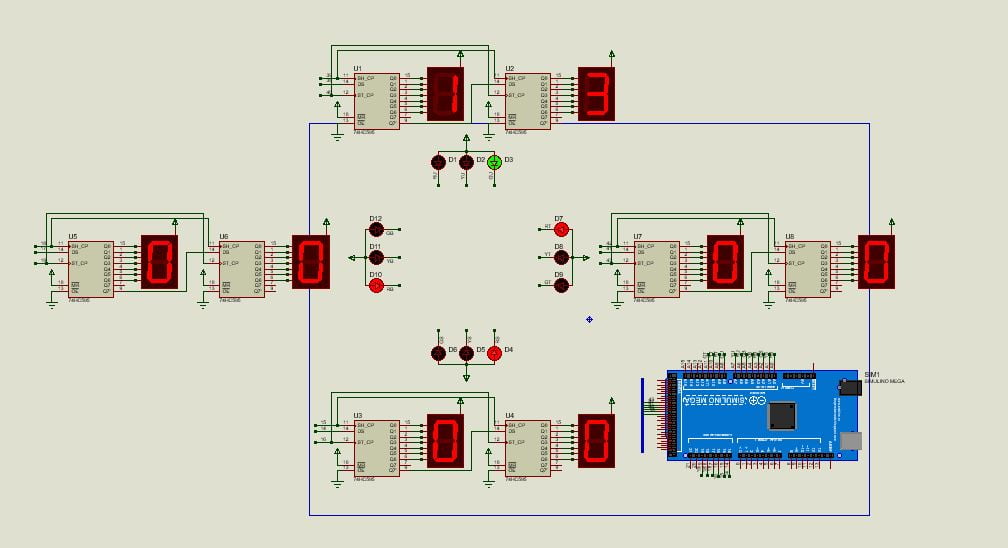 Program Lampu Merah 4 Jalur Arduino dengan fuzzy logic - Mikrokontroler dan Cloud