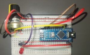 Tutorial Analog Input LED dengan Potensiometer